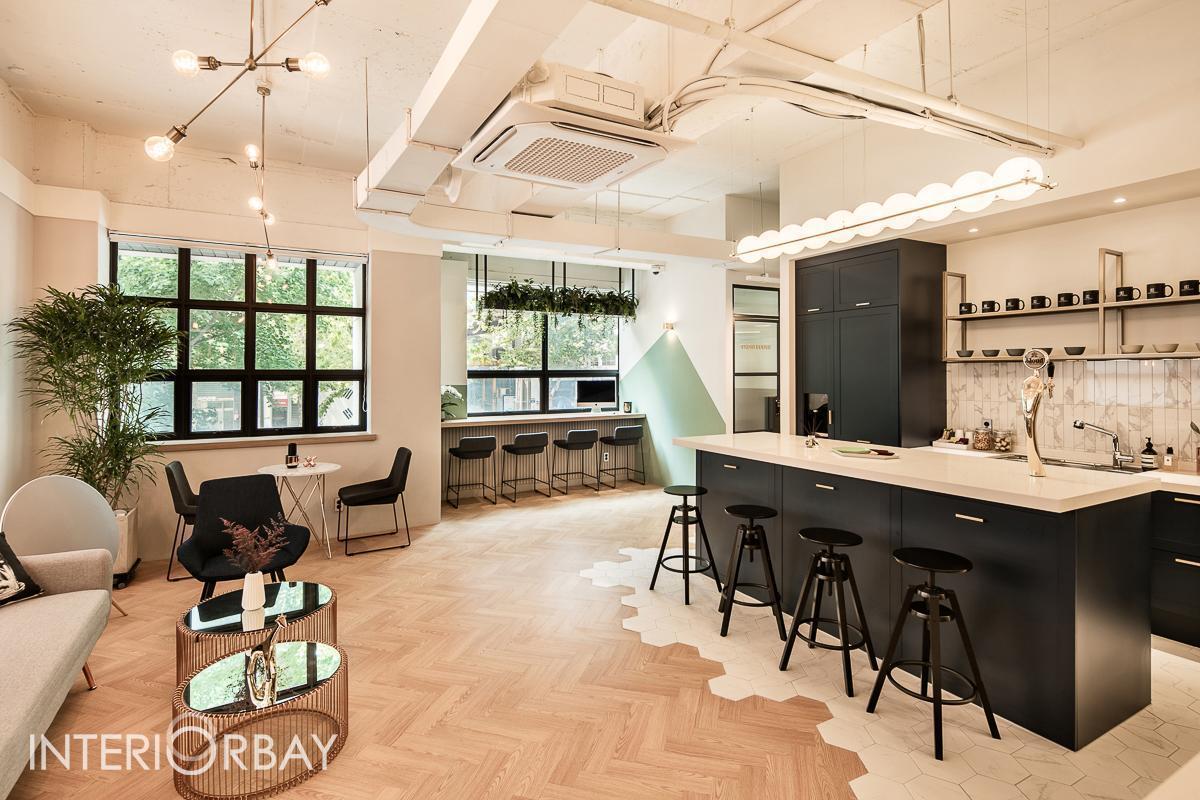 [사무실] 감각적인 디자인의 공유사무실 인테리어 - 인테리어베이 상업공간